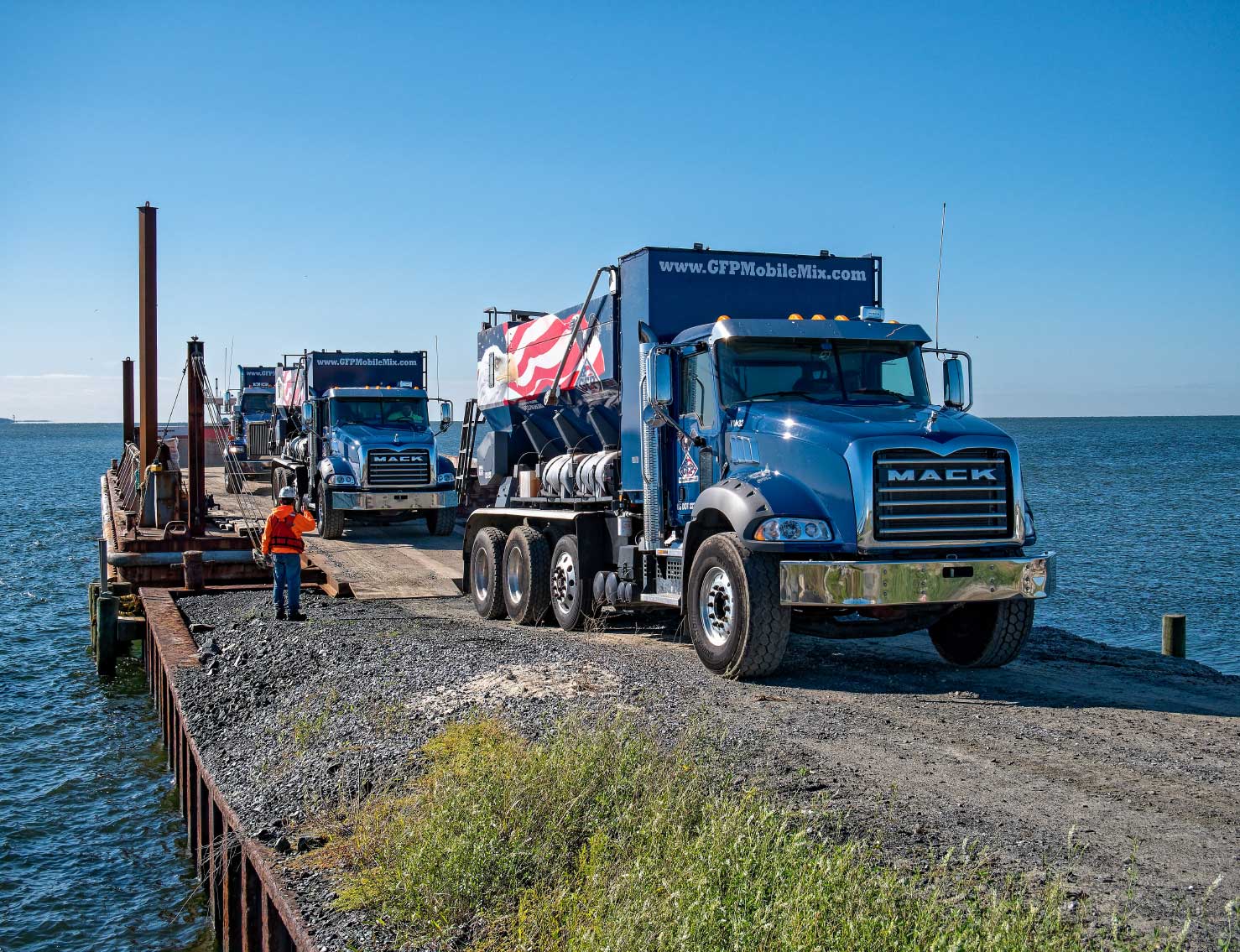 Poplar Island - GFP Mobile Mix Supply
